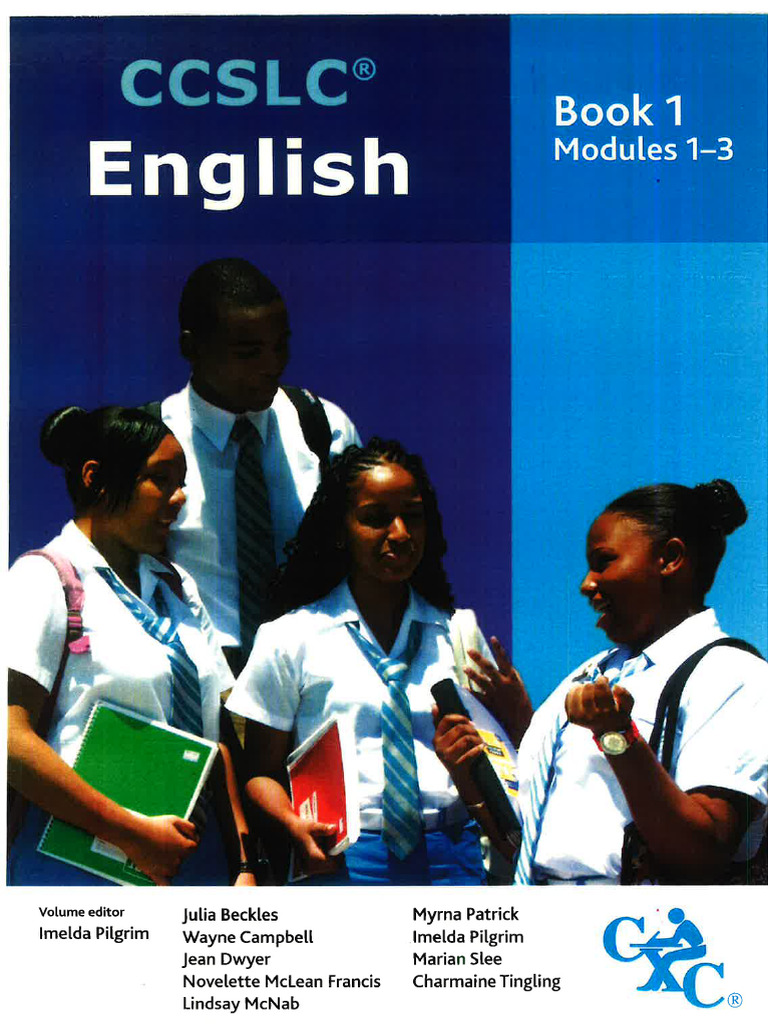 Ccslc English Book 1 Pdf