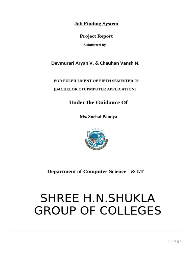 Hospital Project Report Final Complete | PDF | Software Testing ...