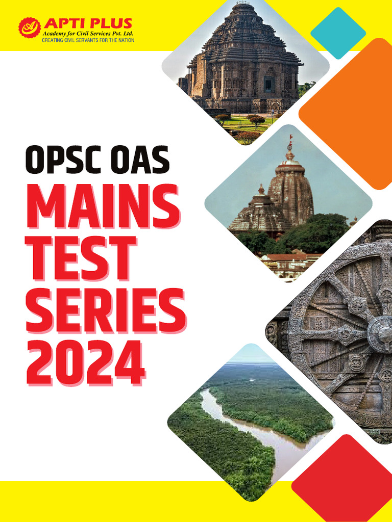 New Schedule of Oas Mains Test Series 2024 | PDF
