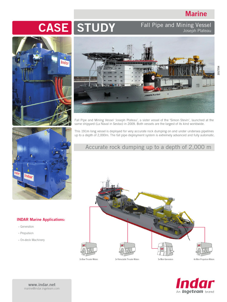 INDAR Marine Case Study: Joseph Plateau | PDF | Electricity ...