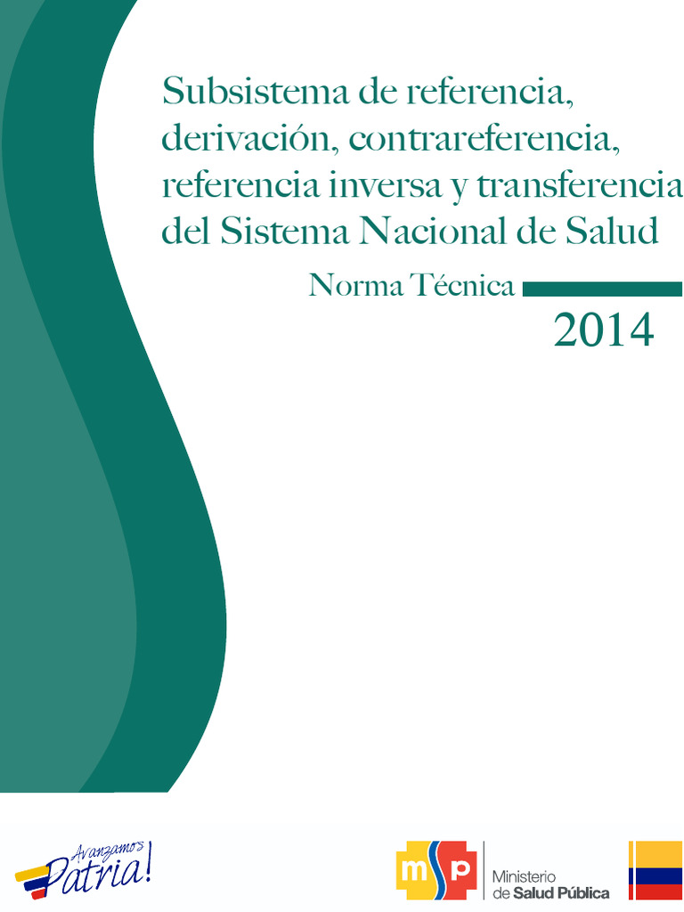 Objetivo del Subsistema de Referencia | PDF | Hospital | Cuidado de la ...