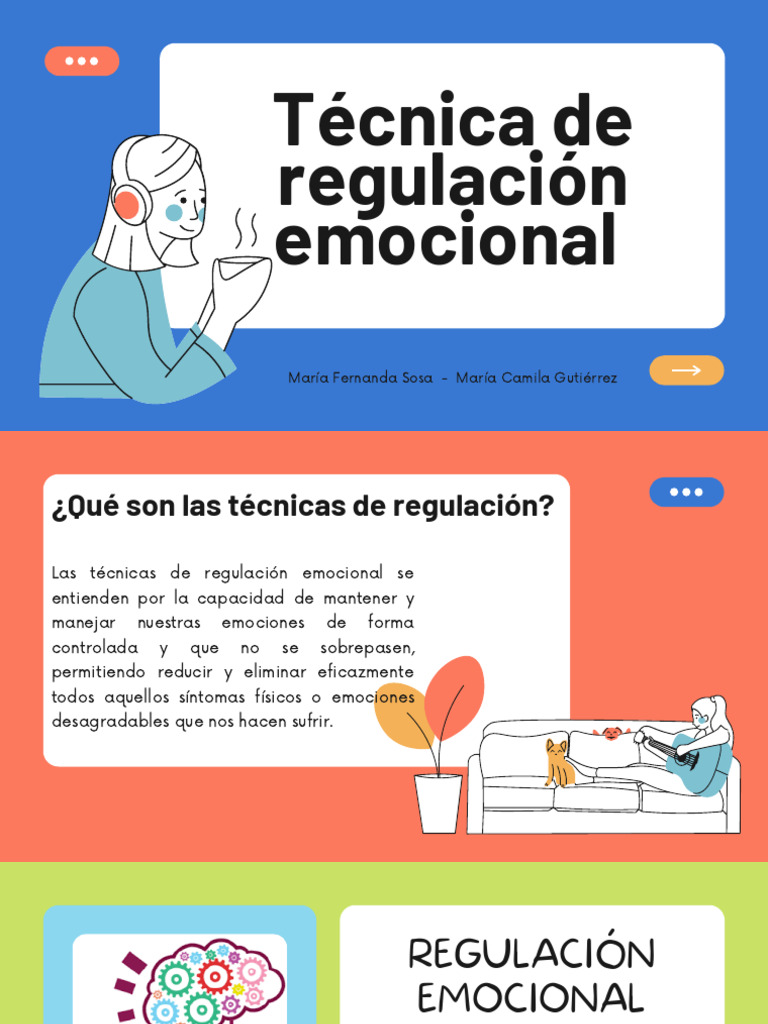 Técnica de Regulación Emocional Entregable | PDF | Las emociones ...