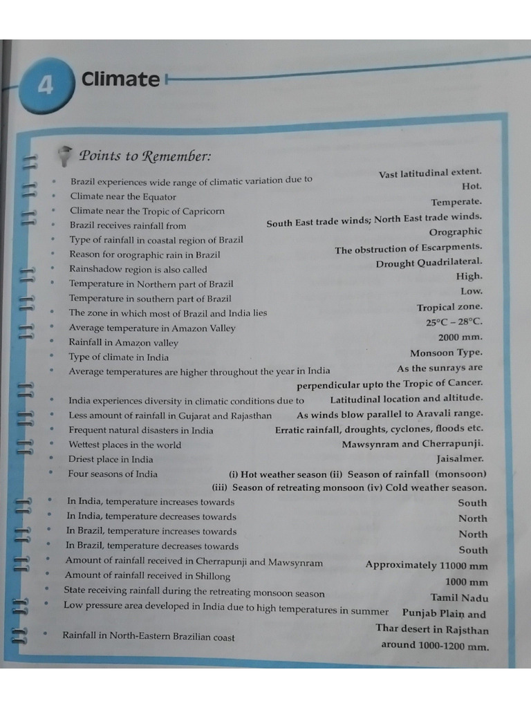 Geography - 4 Climate | PDF