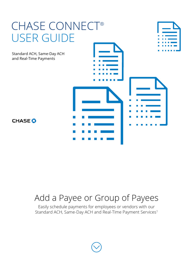 Chase ACH Payment Setup Guide | PDF | Payments | Chase Bank