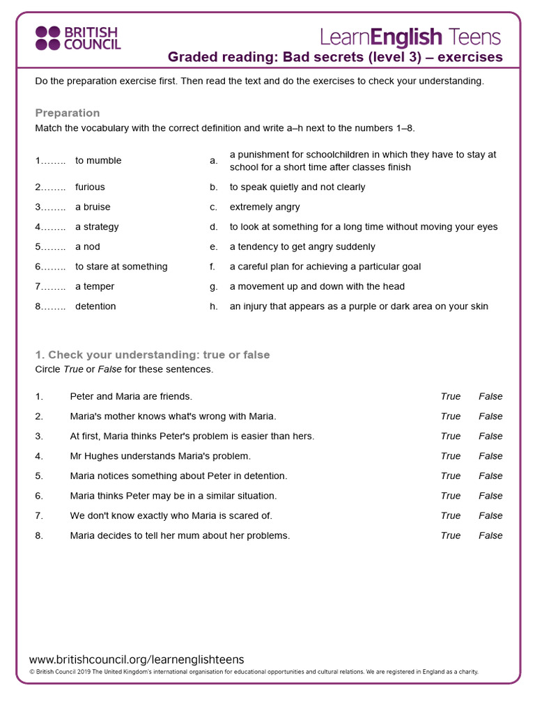 Bad Secrets Level 3 - Exercises | PDF