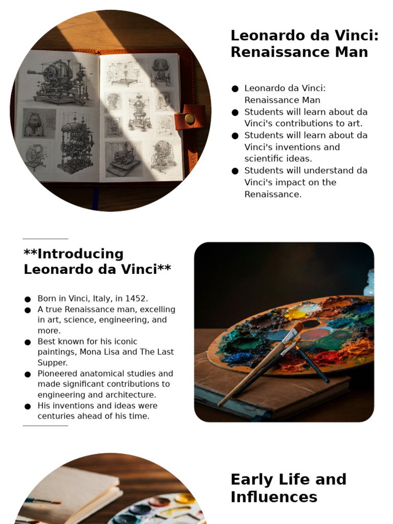 Leonardo da Vinci: Renaissance Genius | PDF | Leonardo Da Vinci | Paintings