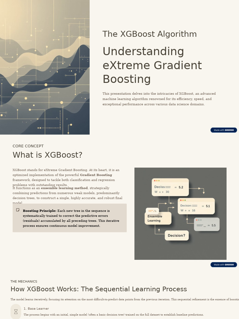 Understanding the XGBoost Algorithm | PDF | Errors And Residuals ...