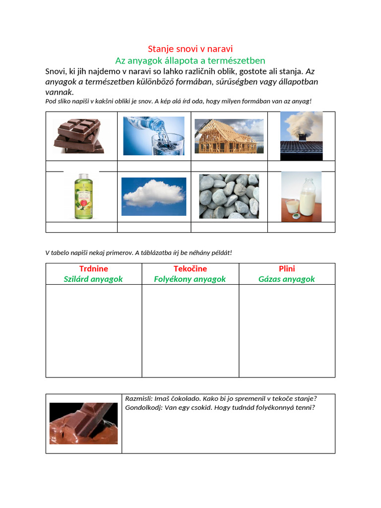 Agregatna Stanja Snovi UL | PDF