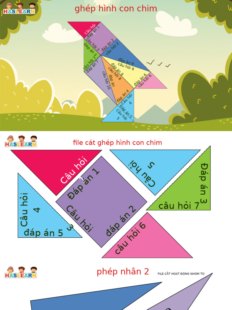 4 Buoc Tu Thiet Ke Tro Choi Ghep Hinh Con Chim | PDF