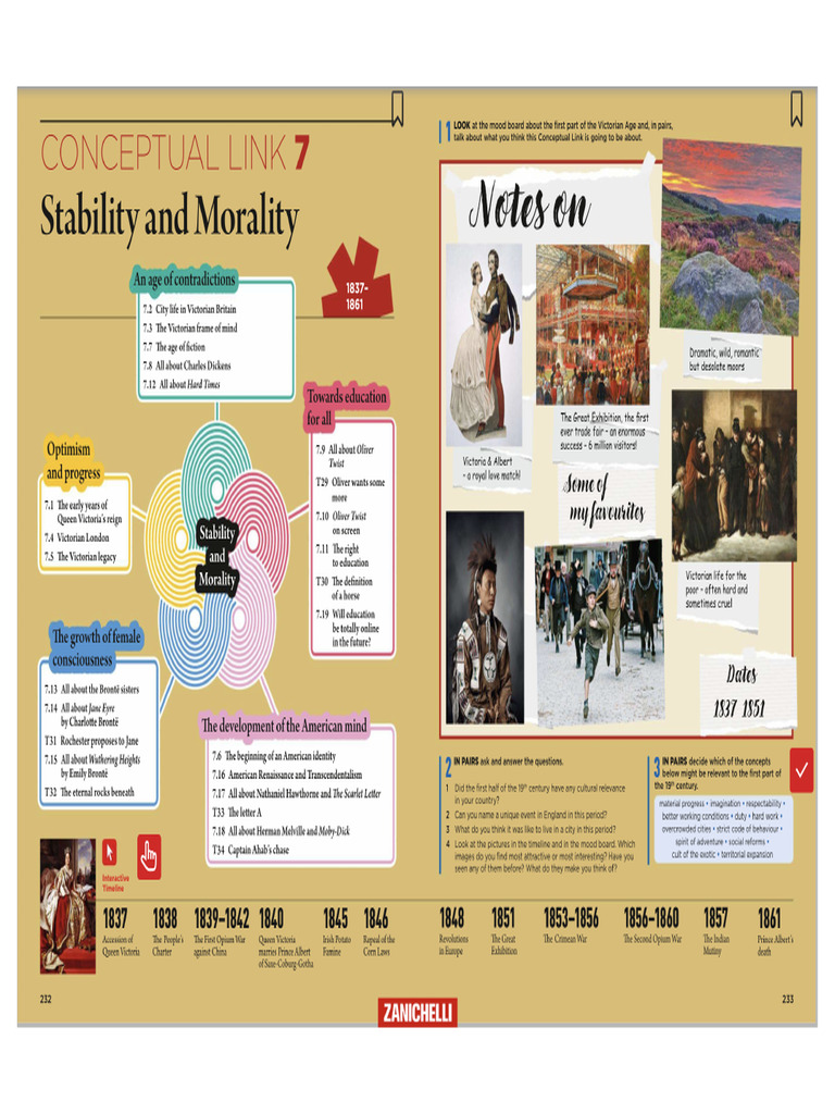 The Victorian Age From Textbook | PDF