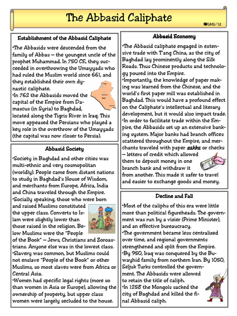 Abbasid Caliphate Reading | PDF | Caliphate | Baghdad