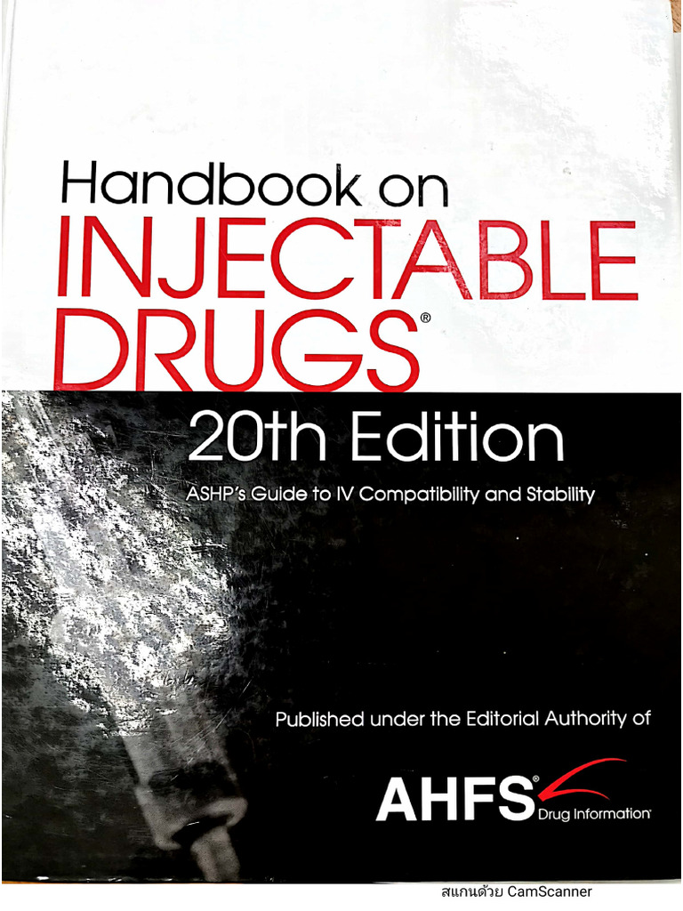 Handbook of Injectable Drug | PDF