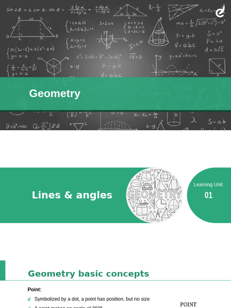 Geometry P | PDF | Line (Geometry) | Triangle