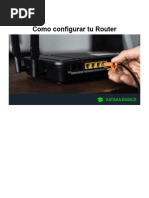 Partes de un Router WiFi Desglosadas | PDF