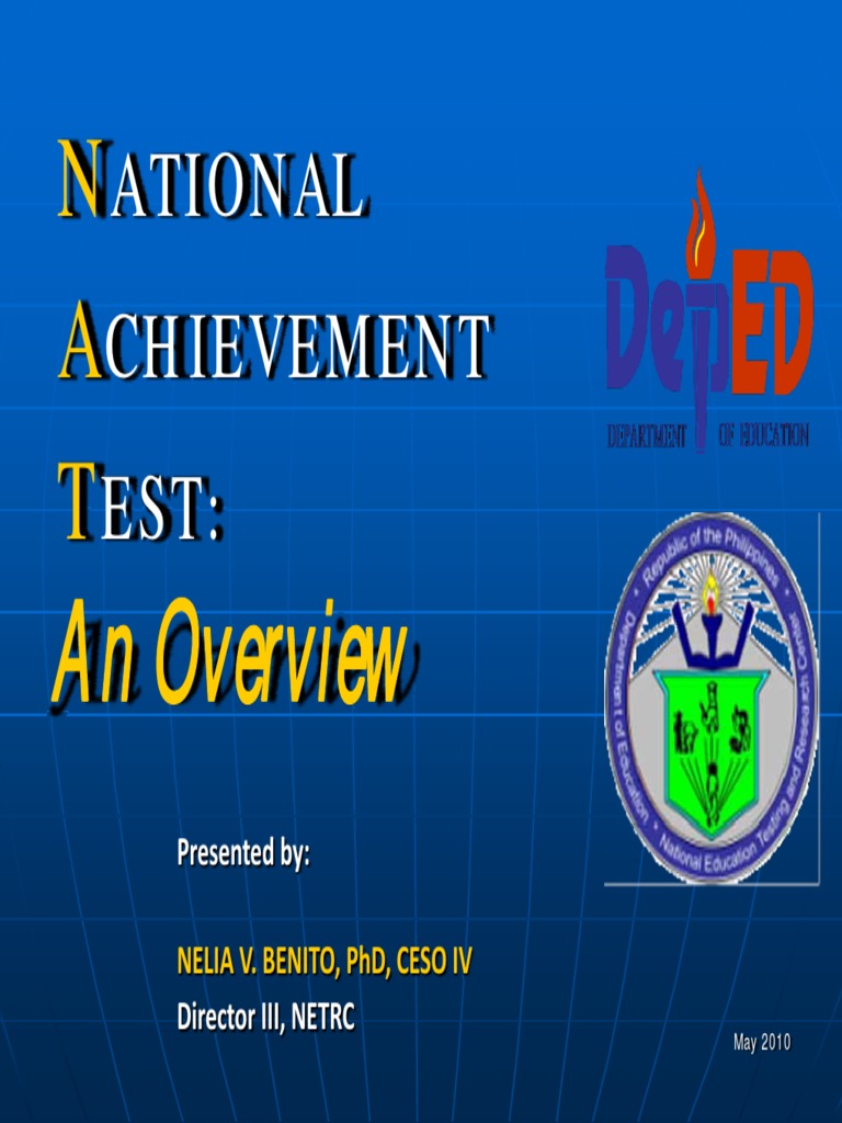 Overview of the National Achievement Test | PDF | Educational ...