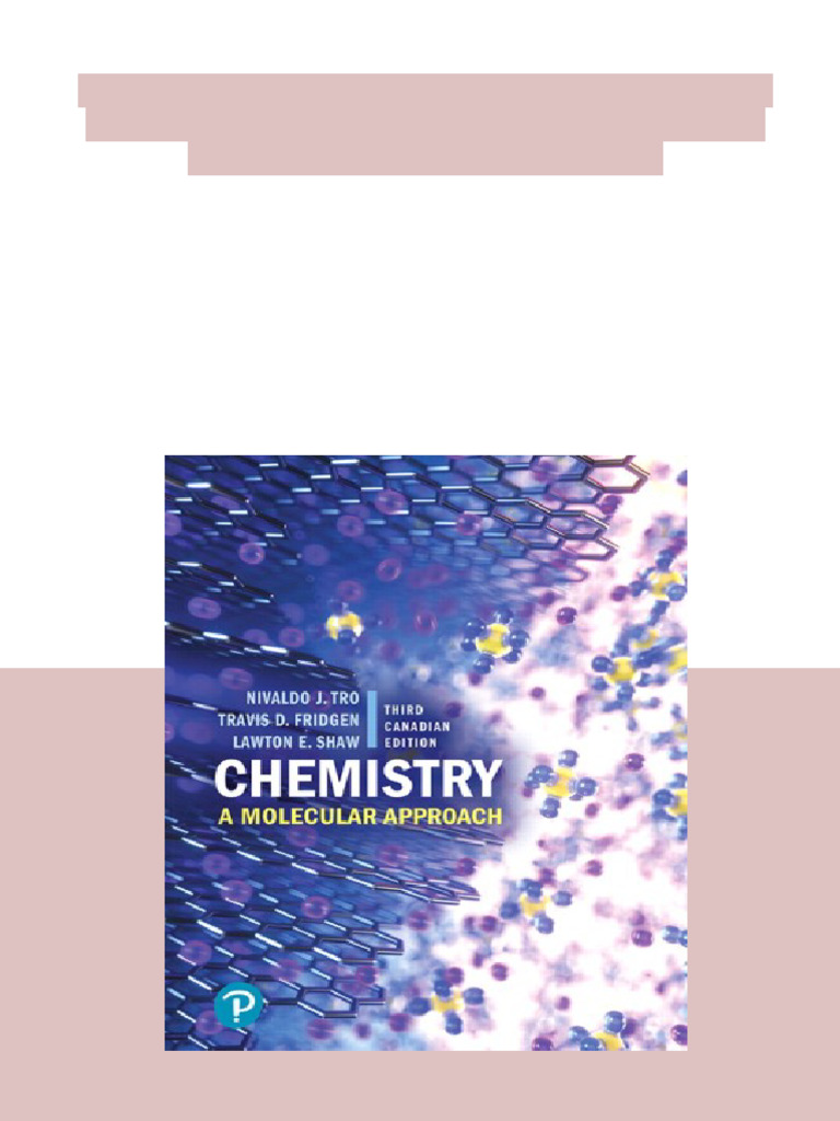 Test Bank For Chemistry: A Molecular Approach, 3rd Canadian Edition ...