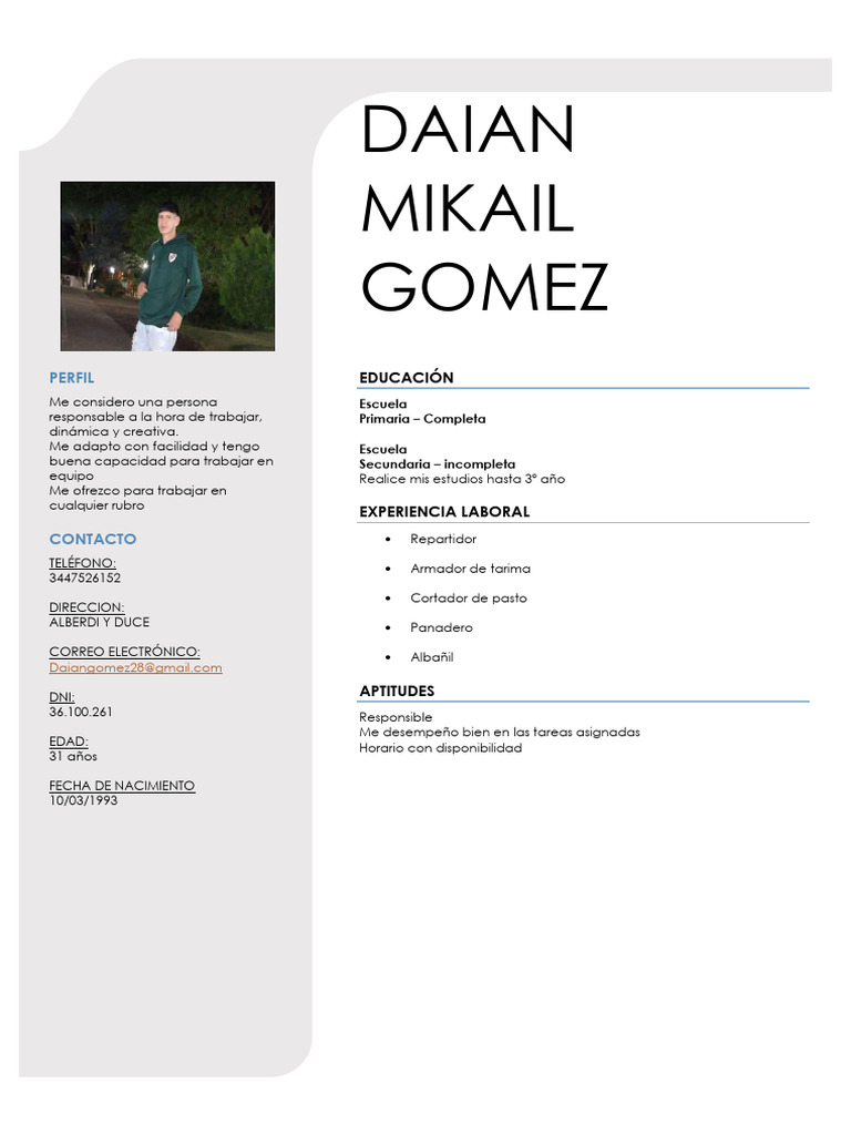 Daian Mikail Gomez | PDF