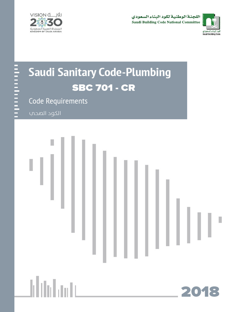 Saudi Plumbing Code SBC 701 Overview | PDF | Pipe (Fluid Conveyance ...