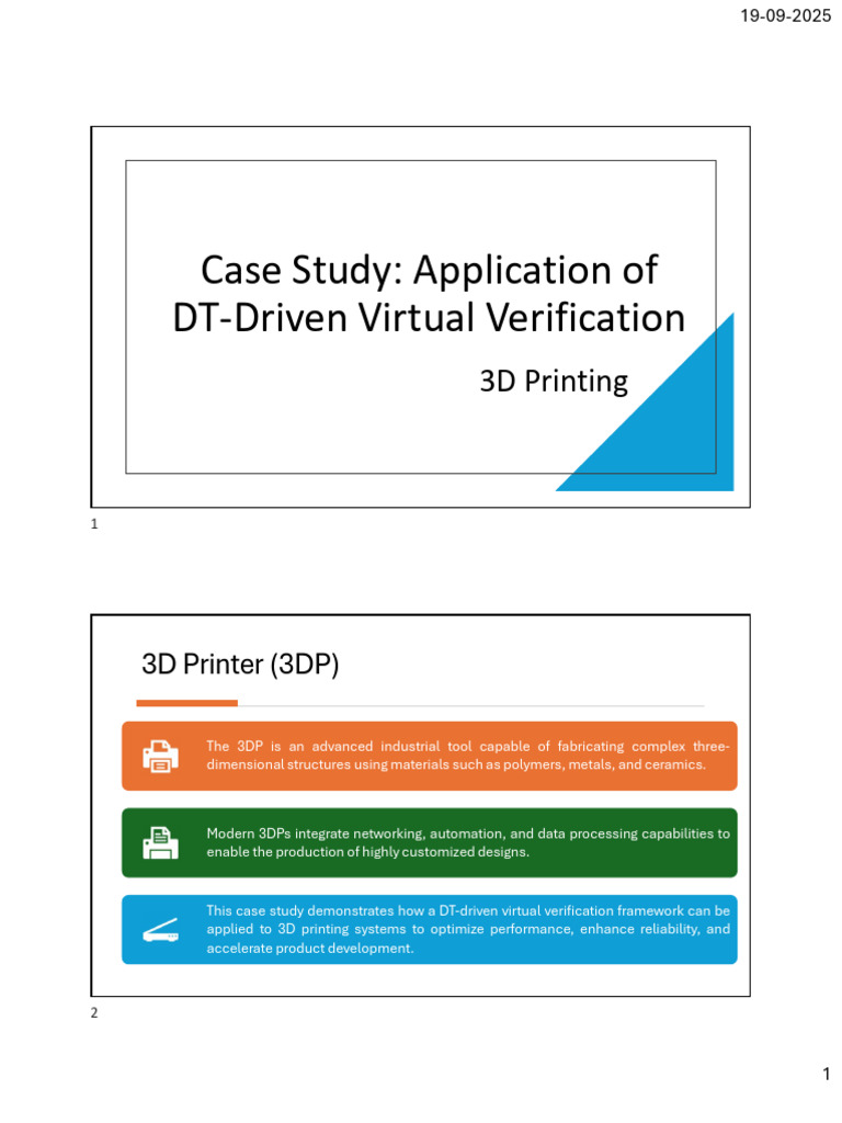 3D Printer Design Verification | PDF | 3 D Printing | Physical Sciences