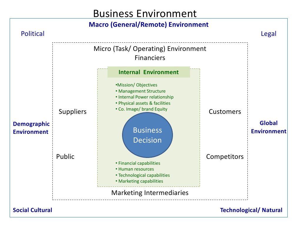 Business Environment Diagram