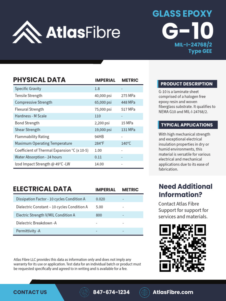 G-10 Glass Epoxy: Properties & Uses | PDF | Epoxy | Composite Material