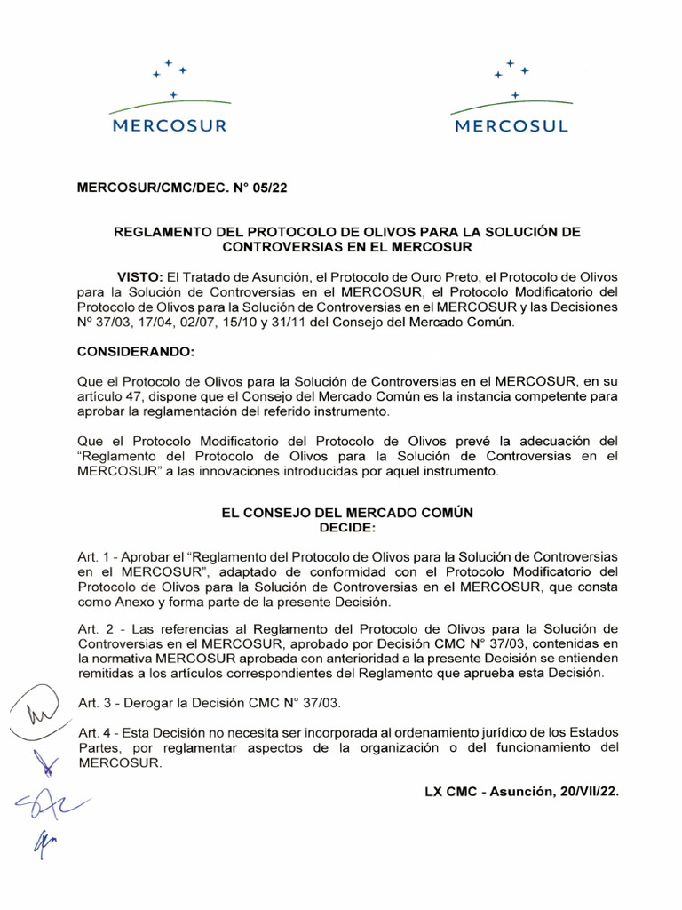 Protocolo Olivos | PDF