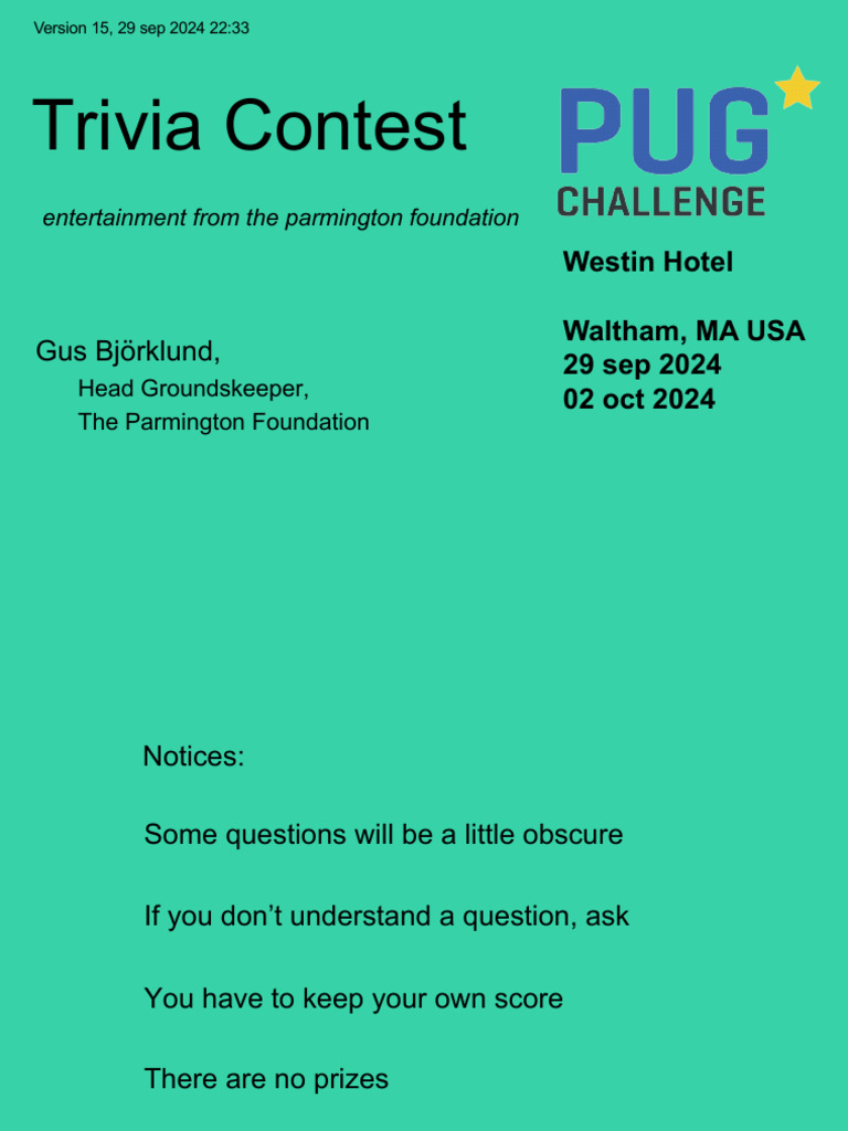 Trivia Contest | PDF | Database Index | Database Transaction