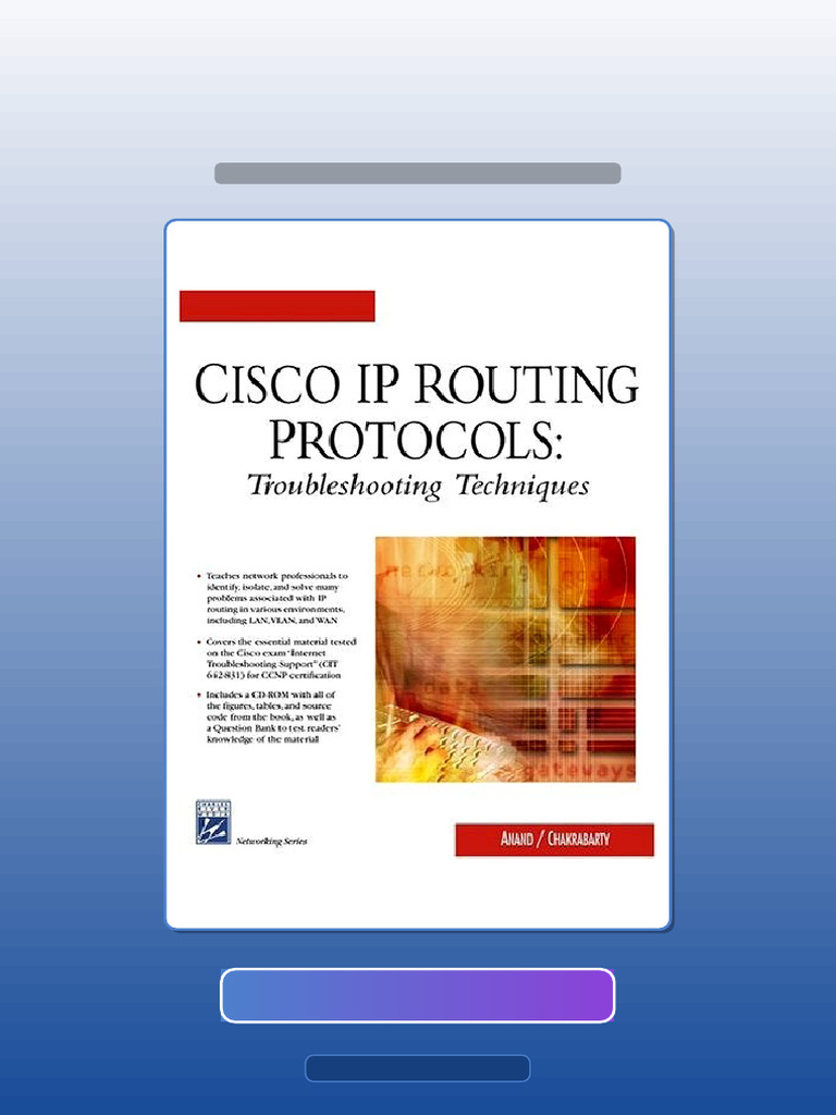 Cisco IP Routing Protocols Trouble Shooting Techniques Ebook and ...