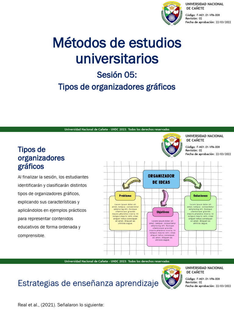 Tipos de Organizadores Gráficos en Educación | PDF | Enseñando ...