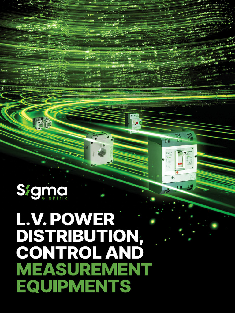 Sigma MCCB Overview and Applications | PDF | Relay | Fuse (Electrical)