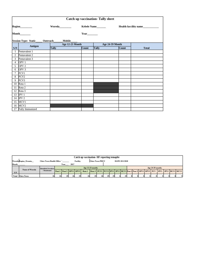 Chiro Town Sept Catch-Up Report | PDF | Vaccination | Health Sciences