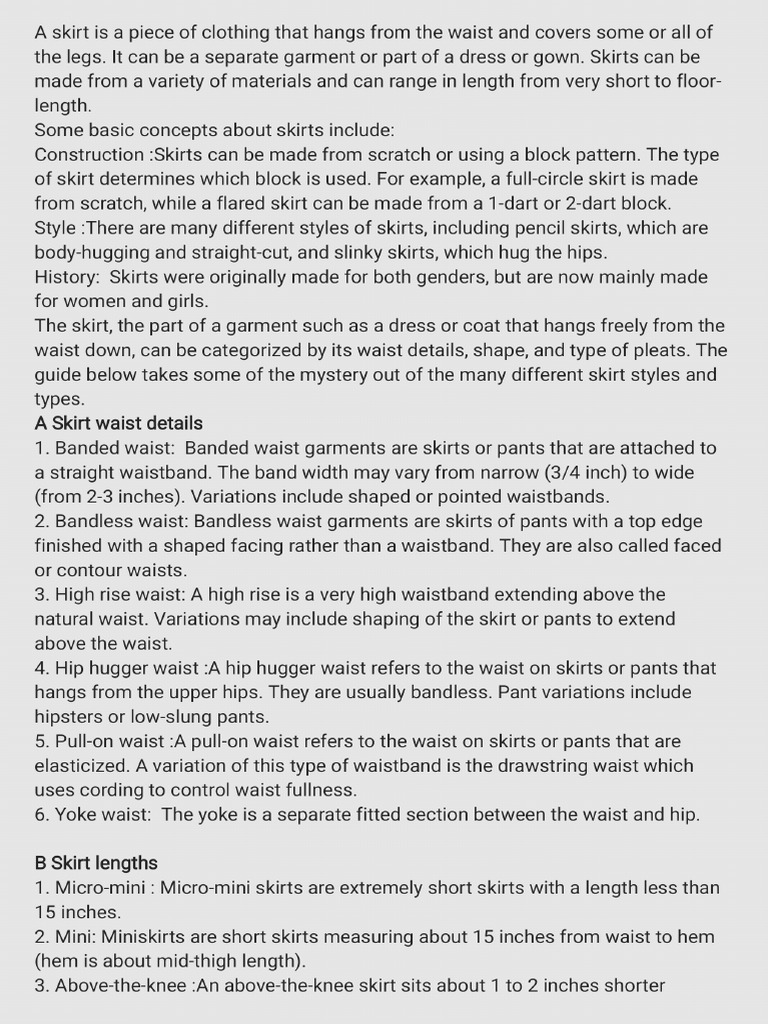 Fashion Design Unit 4 - 251013 - 124012 | PDF