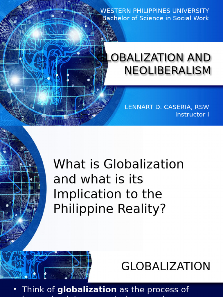 Globalization and Neoliberalism | PDF | Neoliberalism | Globalization