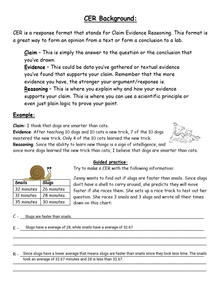 Museum Heist CER Practice Guide | PDF | Crime Scene | Reason