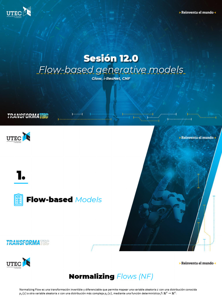 Session12.0 Normalizing Flows | PDF | Variable aleatoria | Determinante
