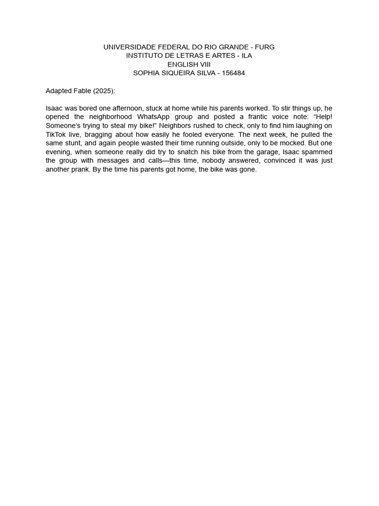 The Consequences of Pranking Neighbors | PDF