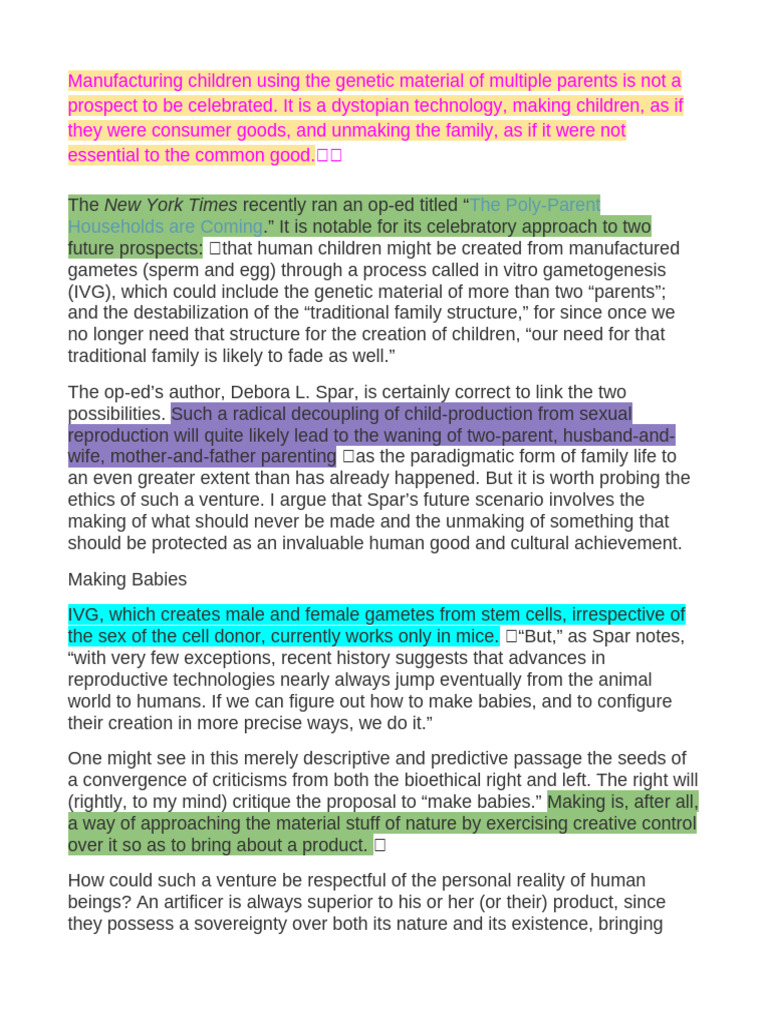 Making Children, Unmaking Families Anotation - Stacey Fletcher | PDF ...