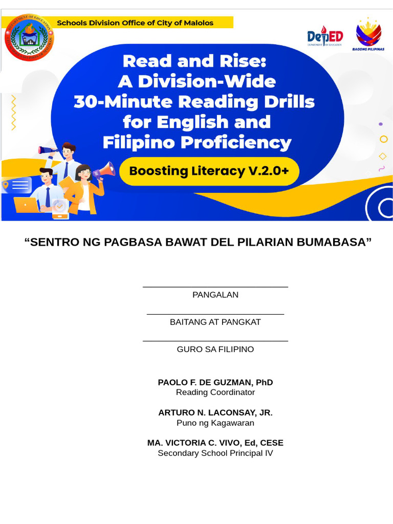 Title Page Boosting Literacy | PDF