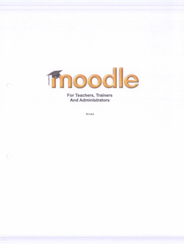 Moodles Manual | PDF