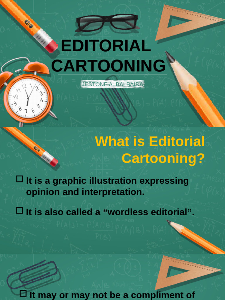Understanding Editorial Cartooning | PDF | Cartoon | Caricature