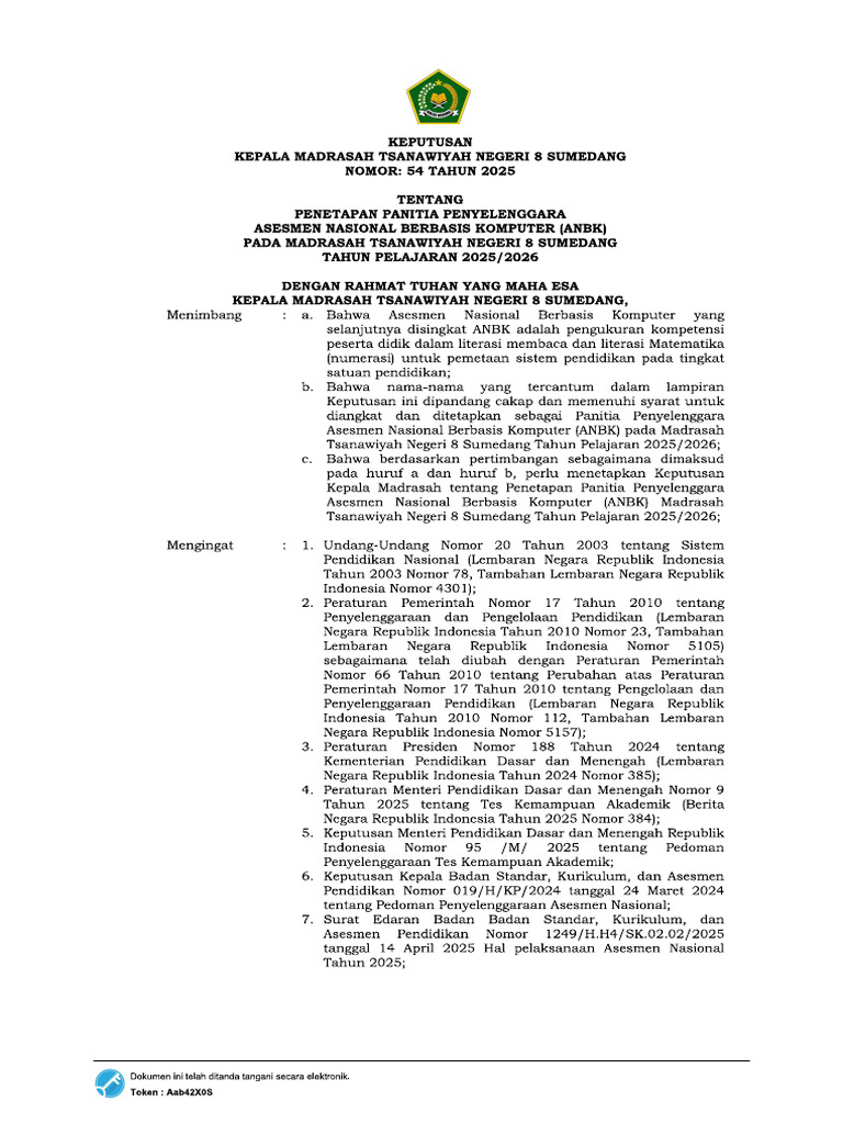 SK Anbk 2025 Tte | PDF