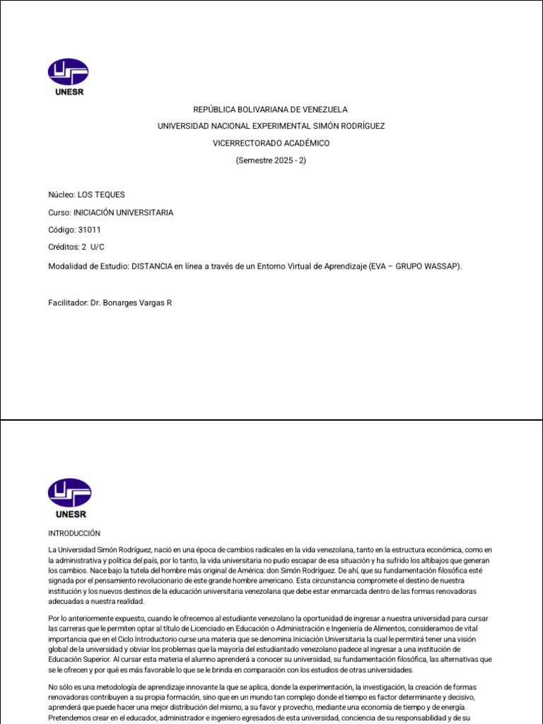 OneRead 20251010 2159 | PDF | Venezuela | Plan de estudios