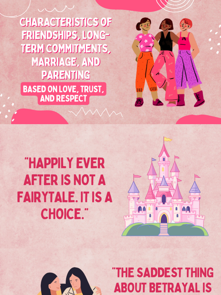 Characteristics of Friendship & Commitment | PDF | Friendship | Parenting