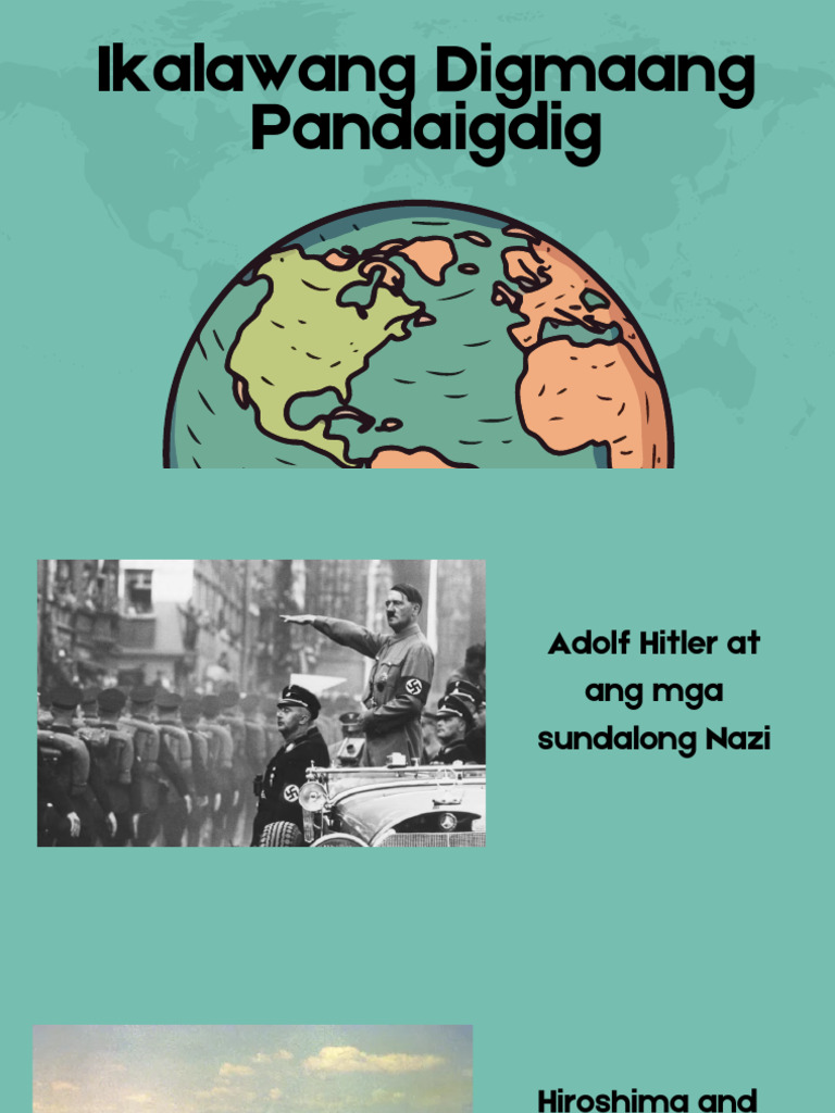 Ikalawang Digmaang Pandaigdig | PDF