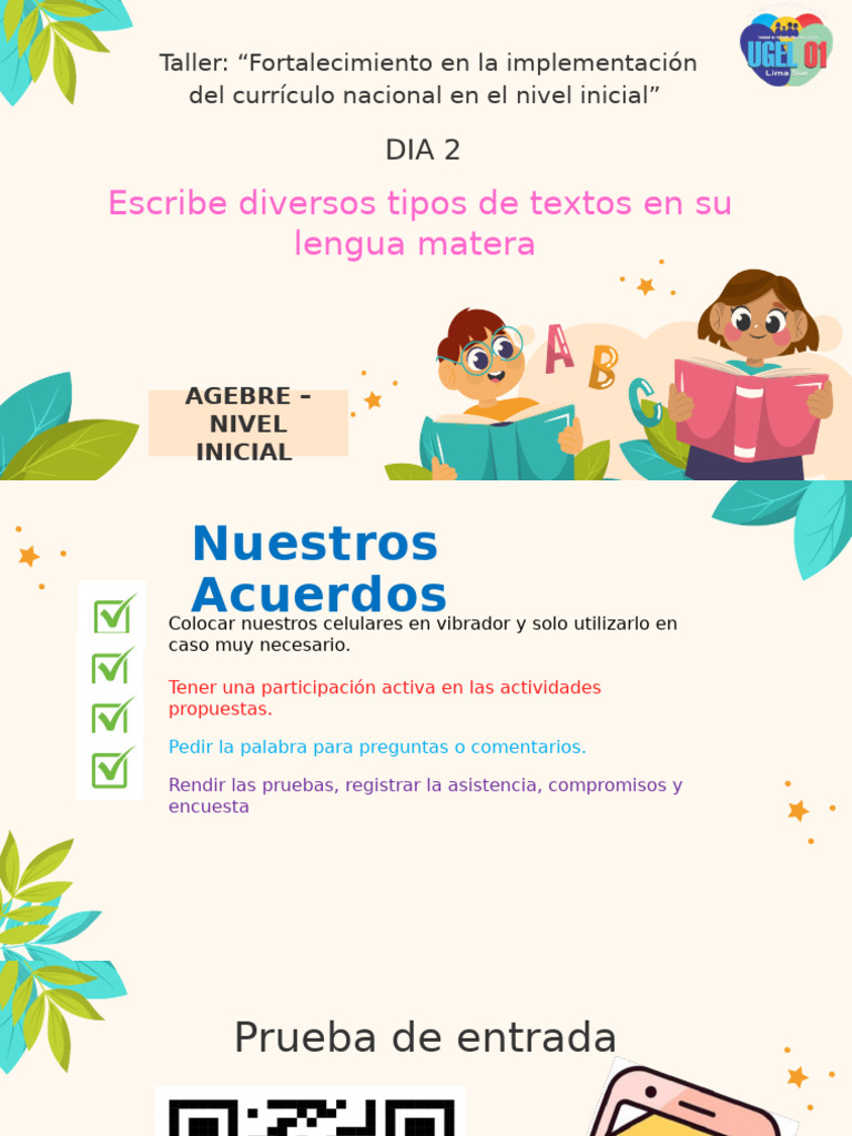 Taller de Escritura en Educación Inicial | PDF | Aprendizaje | Escritura