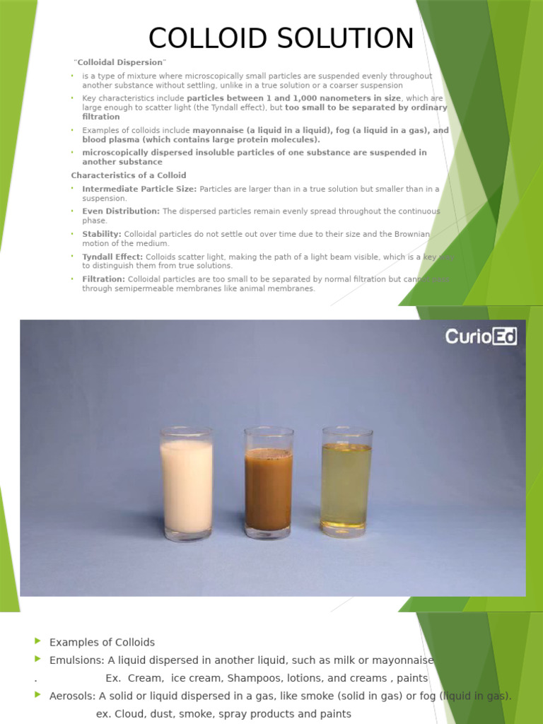 Solutions Part 3 | PDF | Colloid | Suspension (Chemistry)
