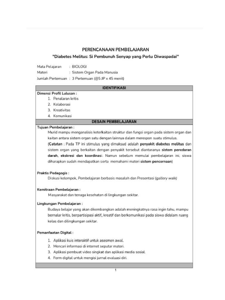 Contoh PR PM Dari Lms | PDF