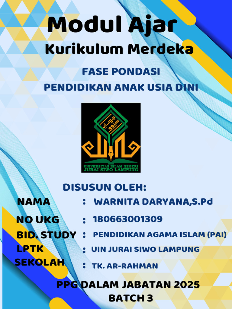 Modul Ajar Binatang Air untuk PAUD | PDF