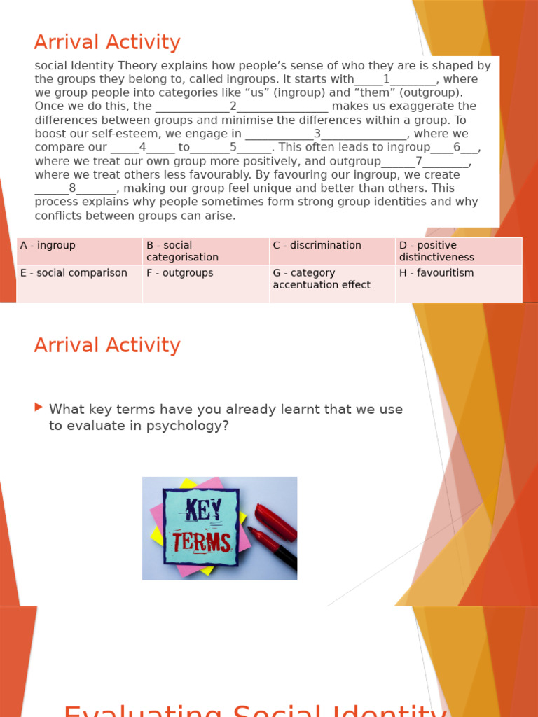 L2 Evaluating Social Identity Theory | PDF | Social Psychology | Psychology