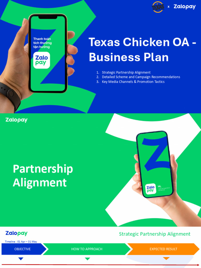 (Zalopay) Texas Chicken OA - Business Plan - 2025 | PDF